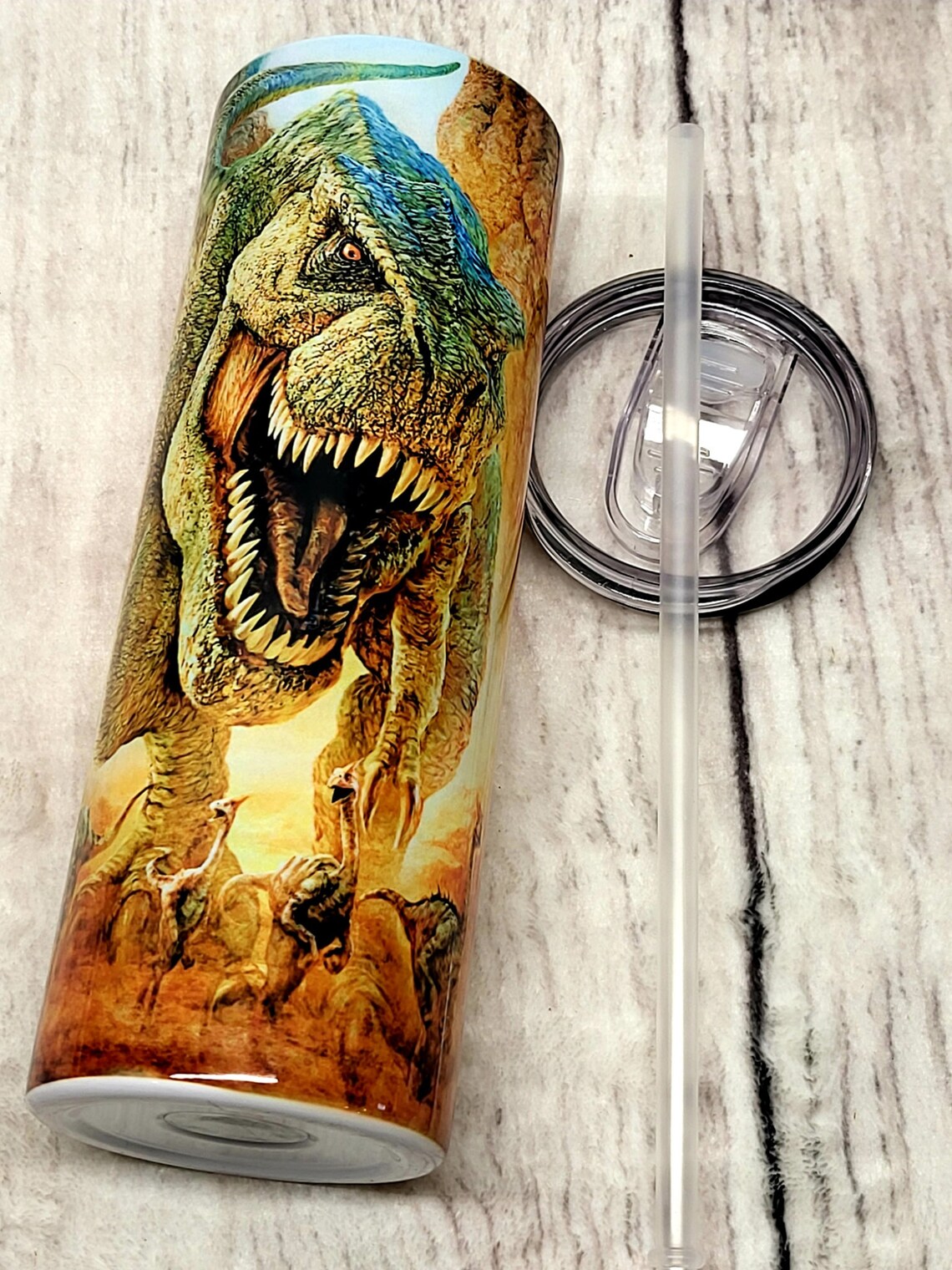 Dinosaur Tumbler, Dinosaur Cup, T-rex Cup, Dinosaur Gifts, Dinosaur ...