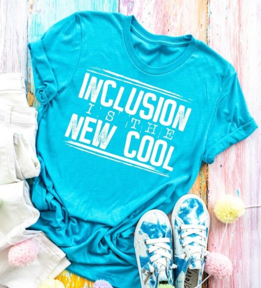 Inclusion is the New Cool Shirt, Inclusion T-shirt, Autism Awareness ...
