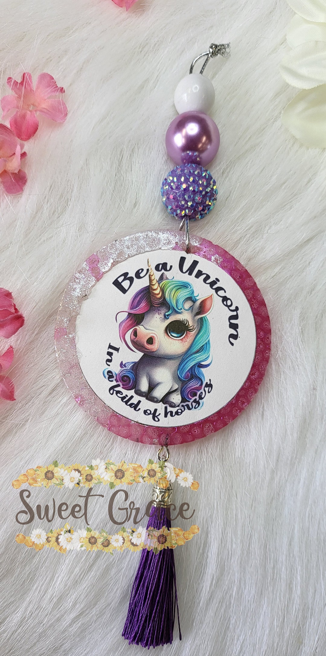 Unicorn Freshies, Freshies With Tassels, Car Freshies, Pretty Air ...