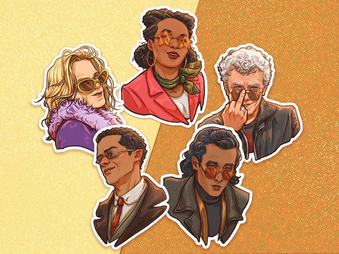 Vamps: Sunnies Edition | IWTV Matte Mirror Sticker | Armand, Claudia ...