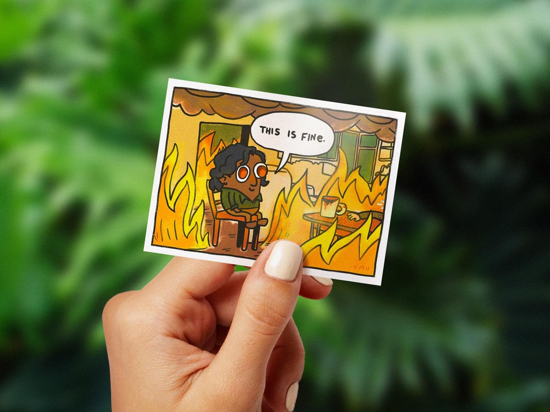 This is Fine - San Francisco 1973 | IWTV Sticker | the Vampire Armand ...