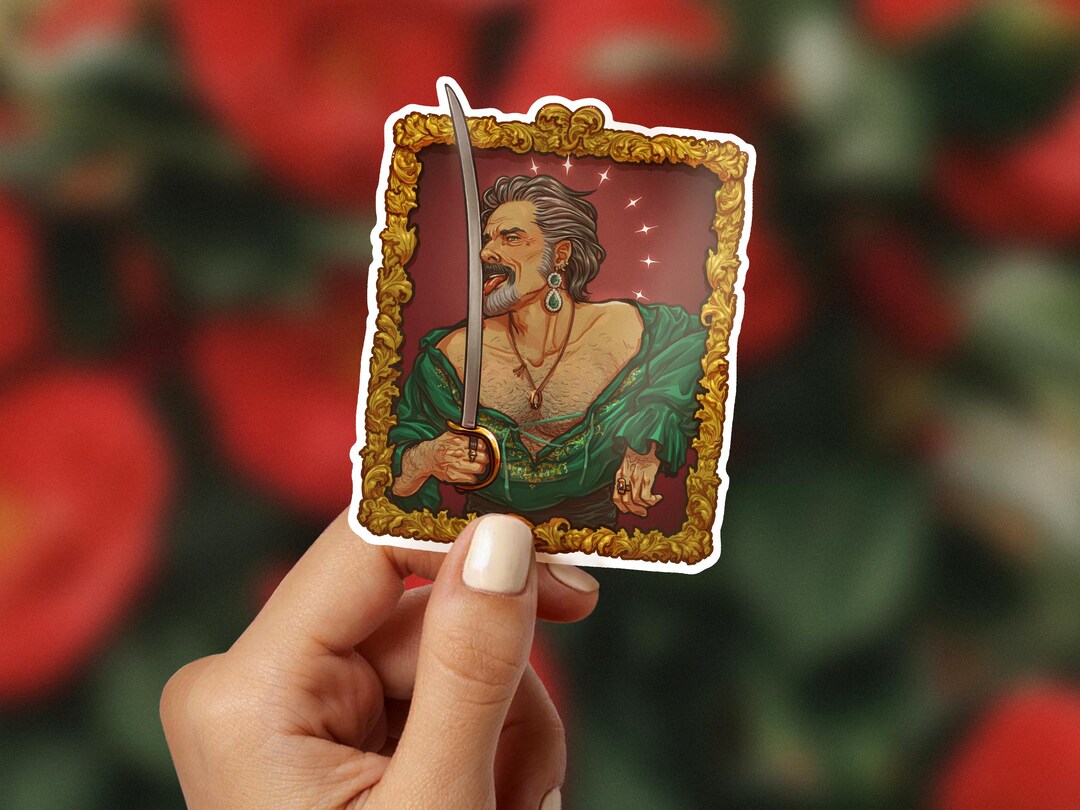Royalty | OFMD Matte Mirror Sticker | Izzyhands | Gift Idea - Etsy