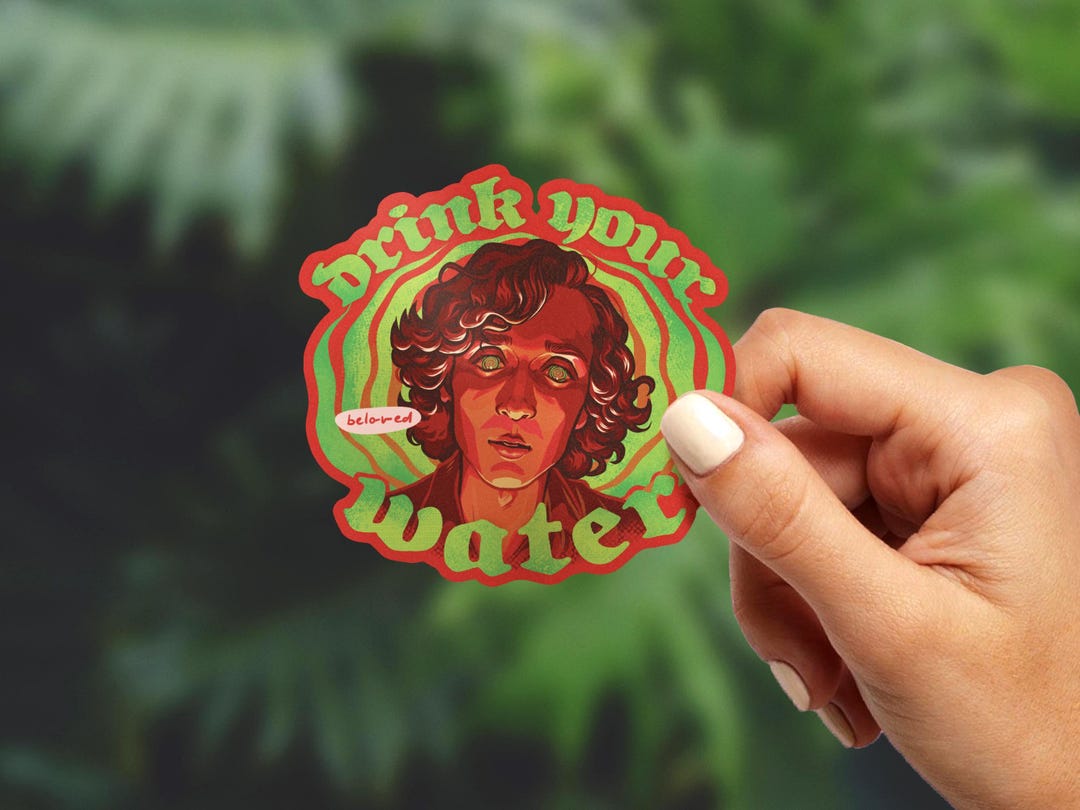 Drink Your Water | IWTV Matte Mirror Sticker | the Vampire Armand ...