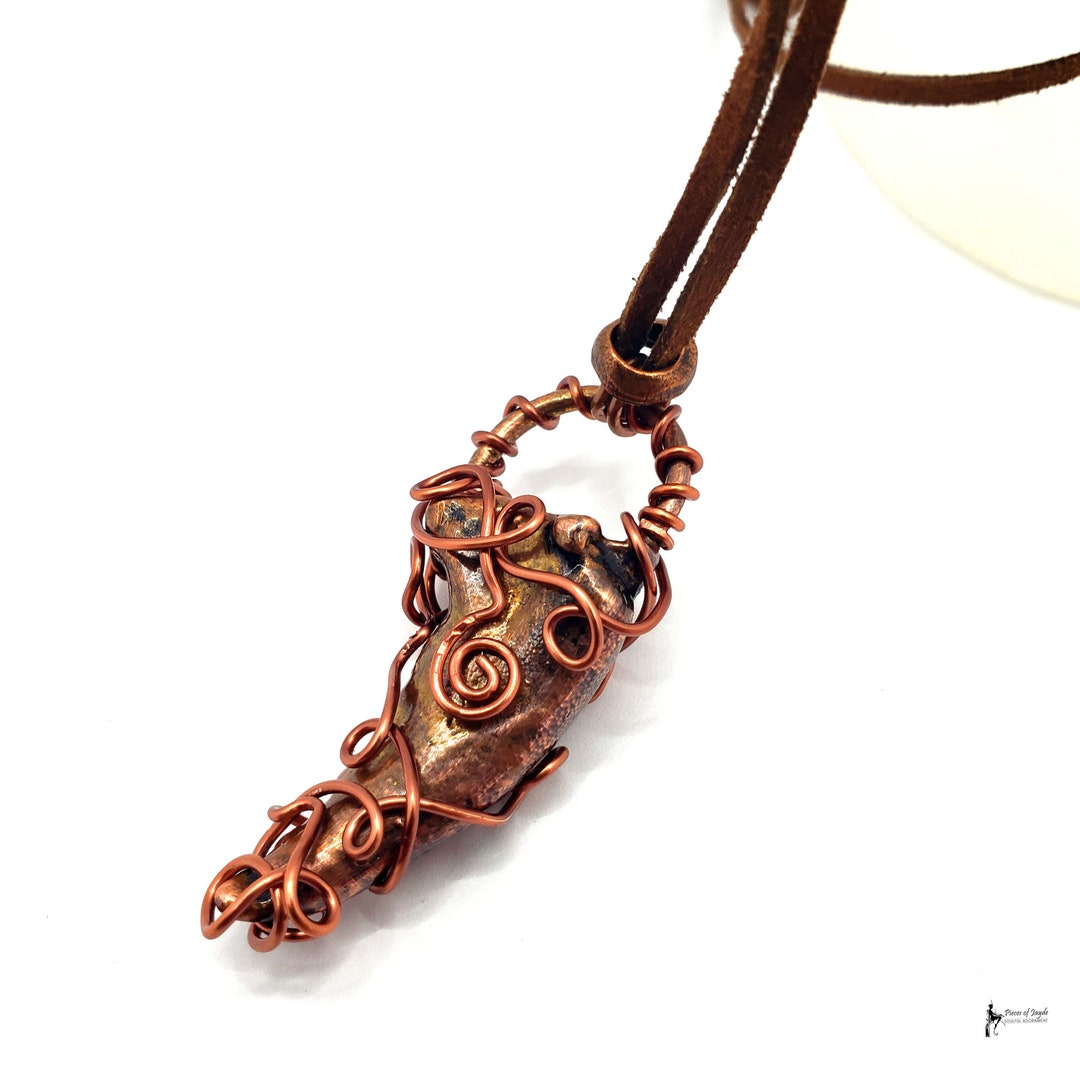 Crab Claw Necklace, Crab Claw Talisman, Cancer Zodiac Sign, Real Crab ...