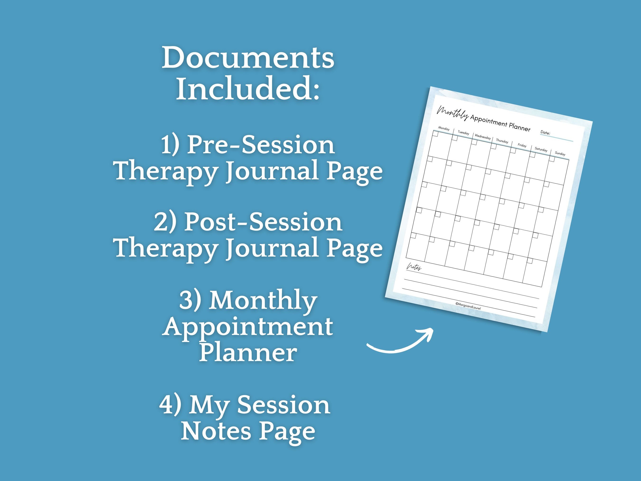 Printable Therapy Journal Worksheets | Therapy Notes for Clients ...