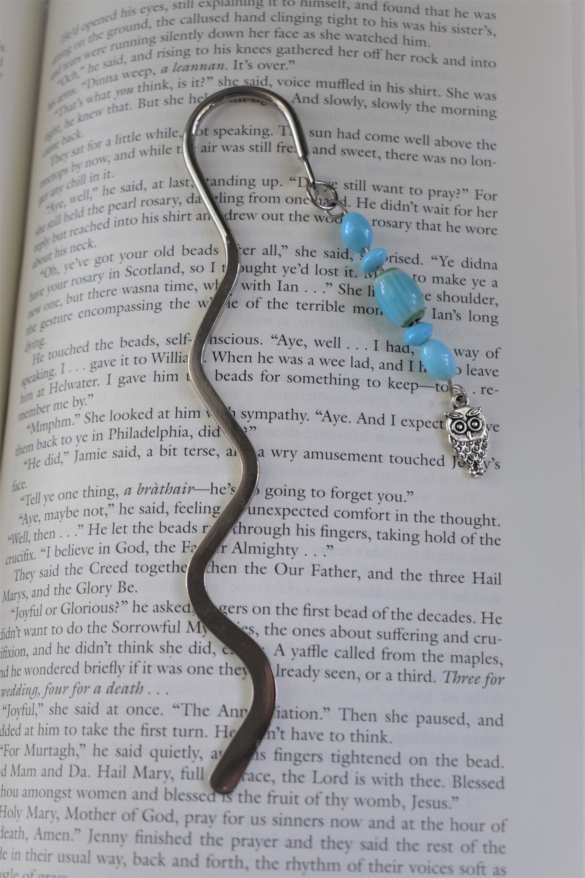 Owl Shepherd Hook Bookmark - Etsy