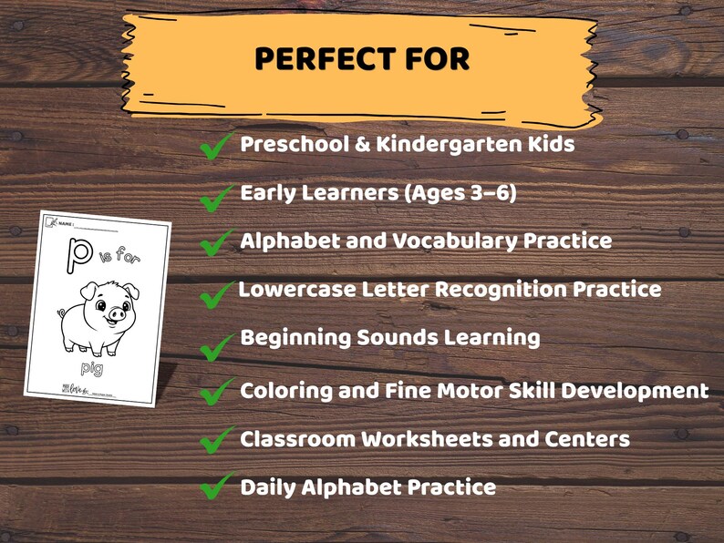 Animal Alphabet Coloring Pages | Lowercase Letter Recognition ...