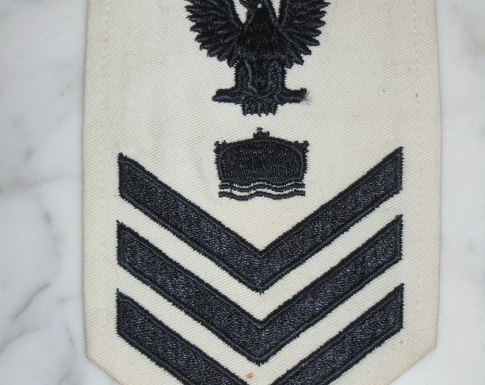 Original Navy Mineman Petty Officer 1st Class Striker Rate Insignia ...