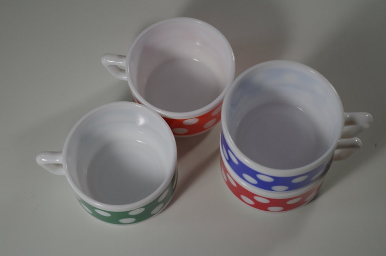 Vintage Arcopal Cups - Etsy