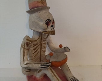 Folk Art Skeleton - Etsy