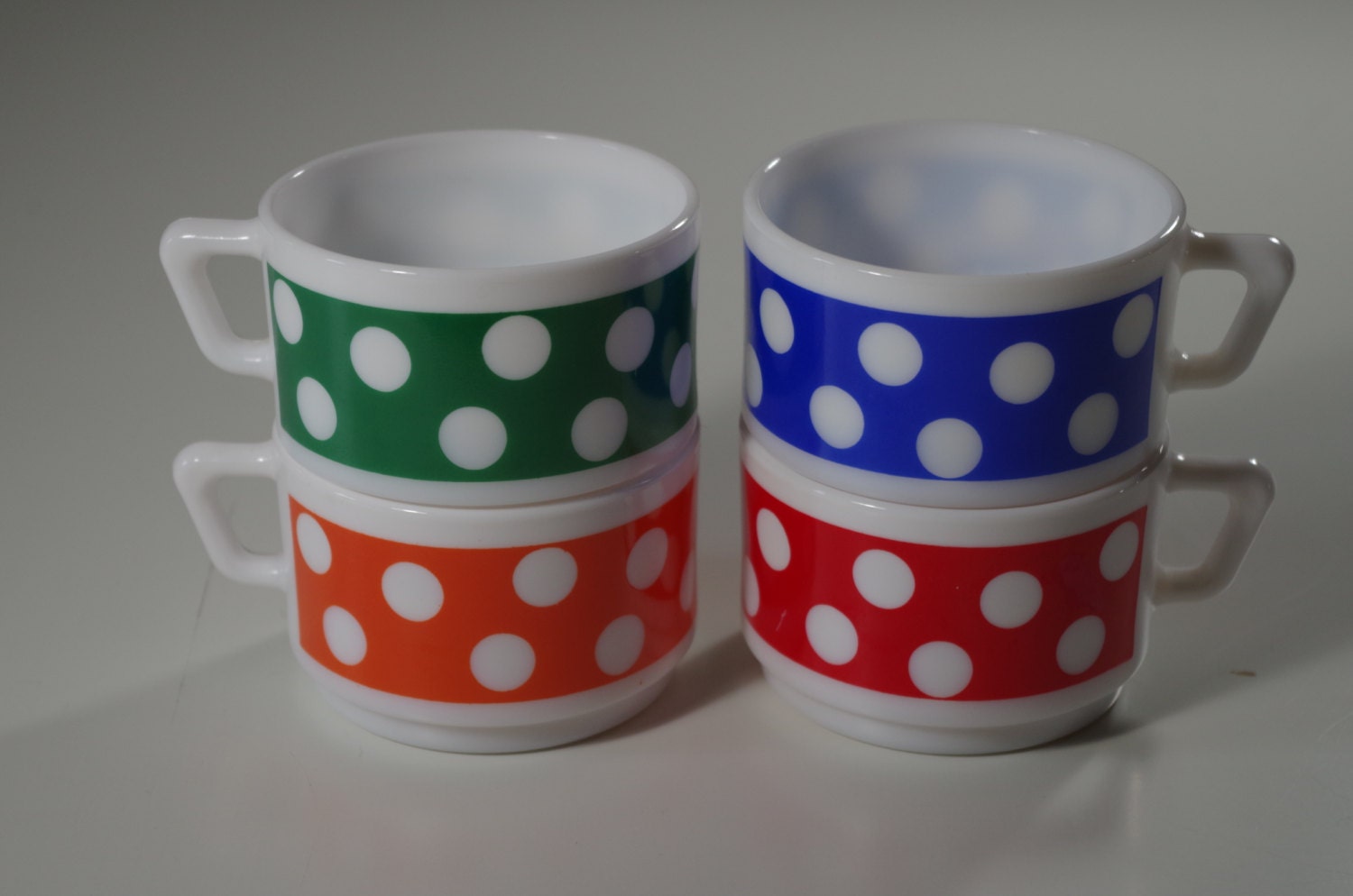 Vintage Arcopal Cups | Etsy