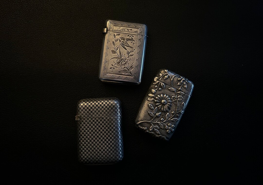 3 Antique Pyrogen Match Boxes 19th Century - Etsy