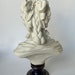 Tall Antique 19th Century Sevres Porcelain Bust Queen Marie Antoinette ...