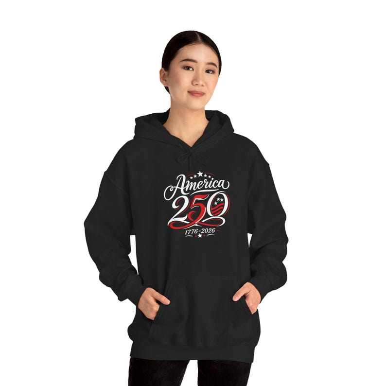 Americas 250th Birthday Celebration Unisex Heavy Blend™ Hooded ...
