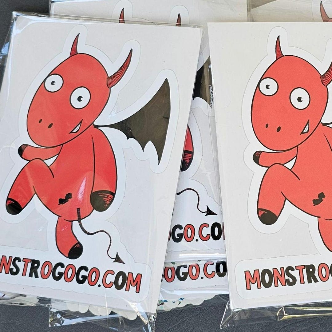 Mini Gogo Sticker Bags - Etsy