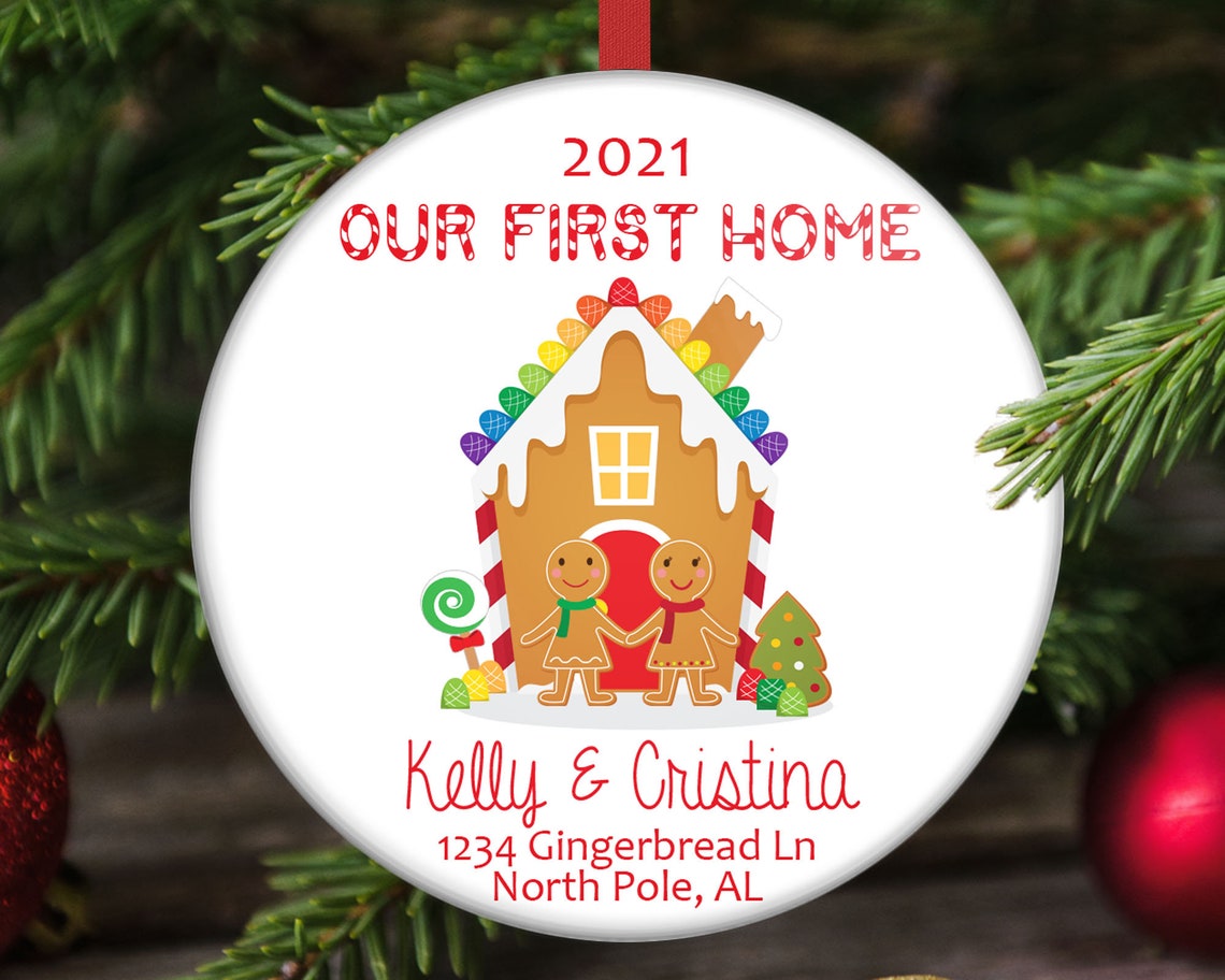 Our First Home Christmas Ornament Our New Home Christmas - Etsy