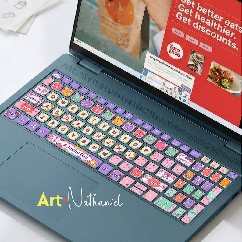 Lenovo Thinkpad Keyboard Stickers Custom Key Skins German Layout Cute ...