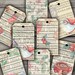 DIGITAL Christmas Gift Tags - Digital Collage Sheet Download - Etsy