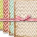 DIGITAL Shabby Chevron Backgrounds - Digital Collage Sheet Download ...