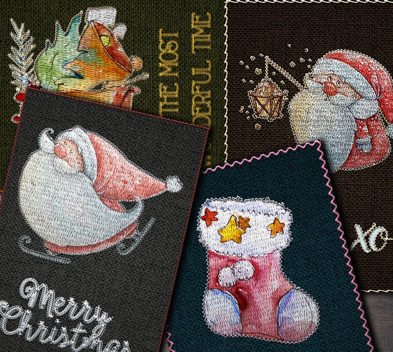 DIGITAL Ugly Christmas Sweater Digital Collage Sheet Download - Etsy