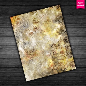 DIGITAL Grunge Halloween Papers Halloween Digital Collage - Etsy