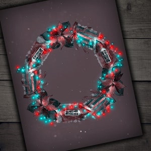 DIGITAL Christmas Lights Digital Paper Download - Etsy