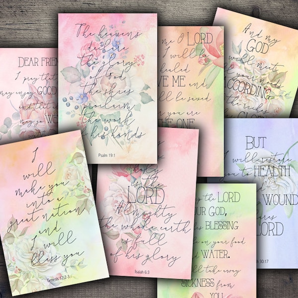 Scripture Collage - Etsy