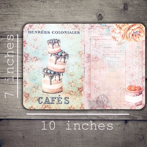 DIGITAL Bakery Cupcakes Cakes Desserts Junk Journal Cover Pages ...