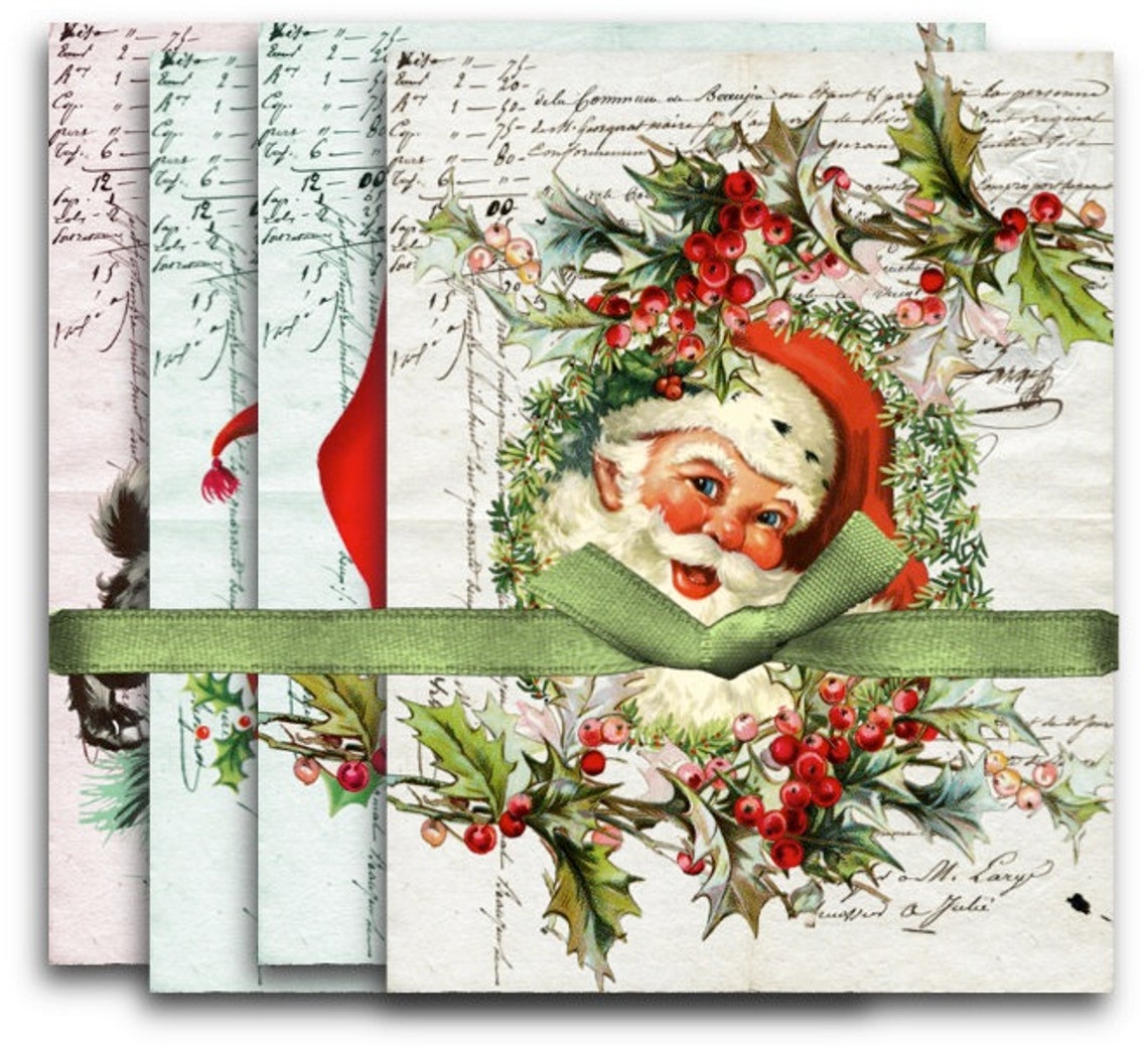 DIGITAL Christmas Digital Paper Download VBM1147 - Etsy