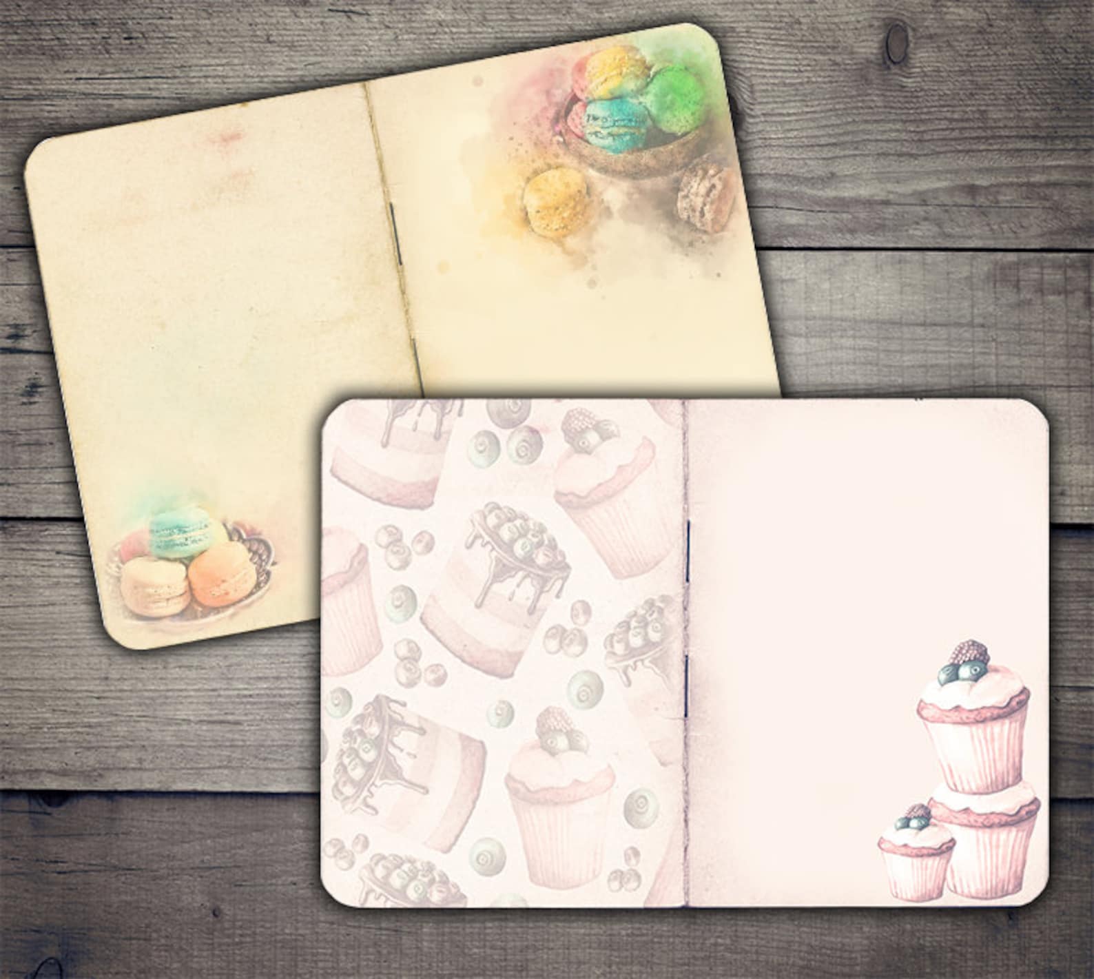 DIGITAL Recipe Book Printables Digital Papers Digital - Etsy