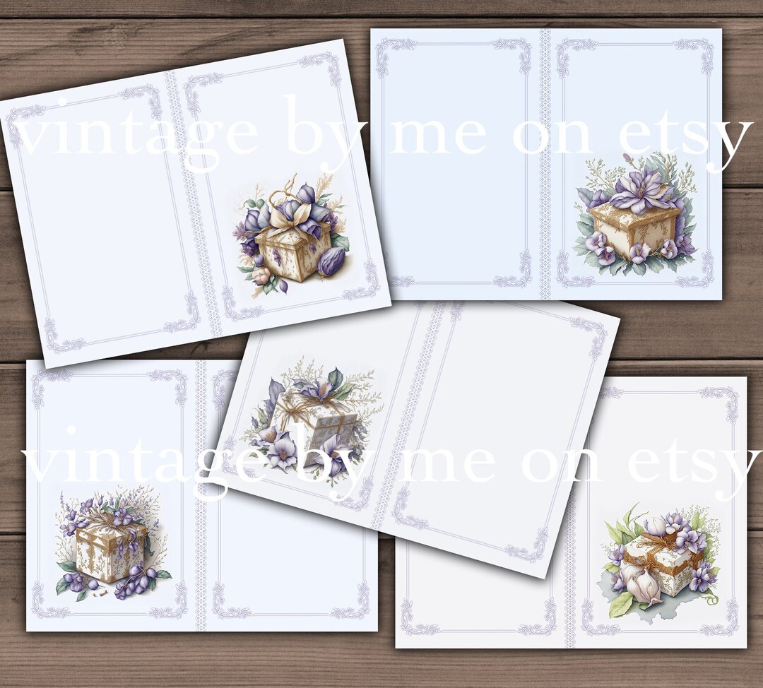 Digital Junk Journal Kit, Printable Gift Box Journal, Digital Kit ...