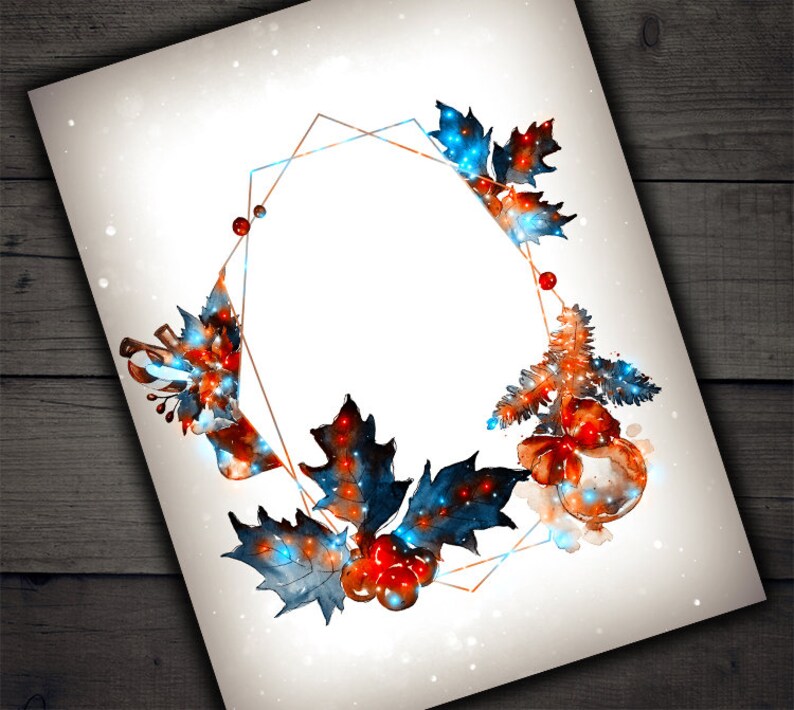 DIGITAL Christmas Lights Digital Paper Download | Etsy