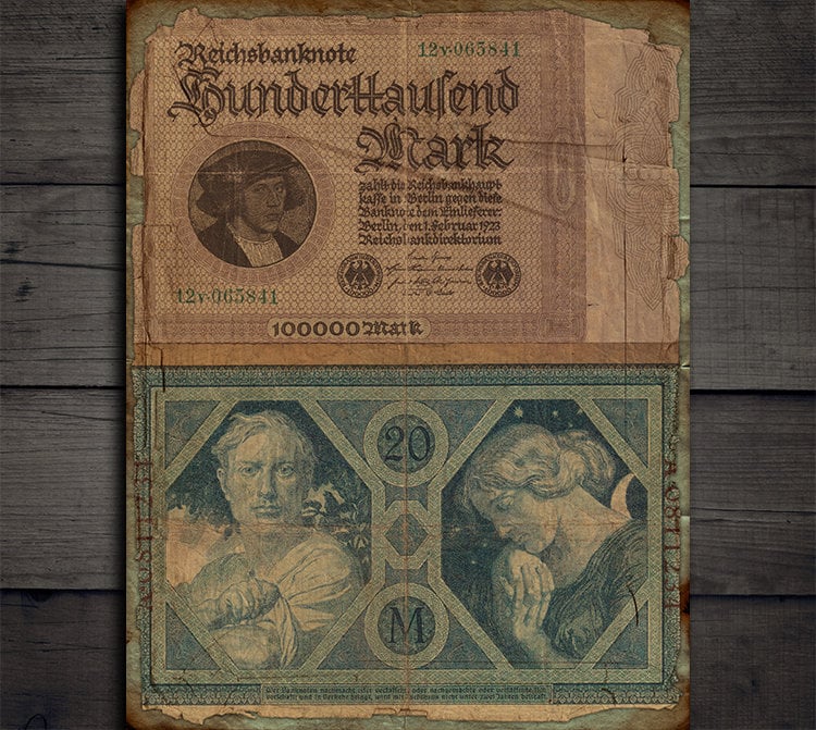 DIGITAL Vintage Money Printable Antique Banknotes Junk - Etsy