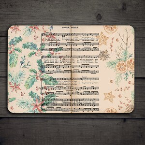 DIGITAL Christmas Music Sheets Printable Graphics - Christmas Digital ...