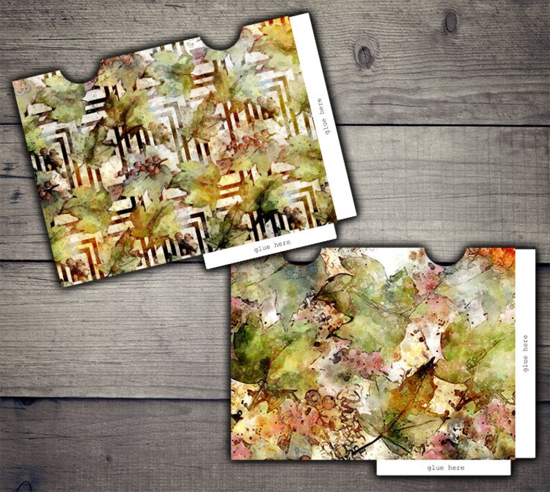 DIGITAL Printable Vintage Fall Envelopes Digital Collage - Etsy
