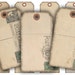 DIGITAL Vintage Postcard Tags Digital Collage Sheet Download 200 ...