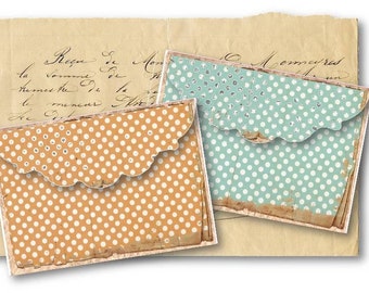 Polka Dot Envelopes - Etsy