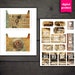 DIGITAL Vintage Junk Journal Kit - Printable Grunge Ephemera Download ...