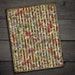 DIGITAL Digital Vintage Christmas Red Stripes Paper Download - VBM2345 ...