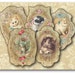 DIGITAL Cat Labels Digital Collage Sheet Download 807 Digital Paper ...