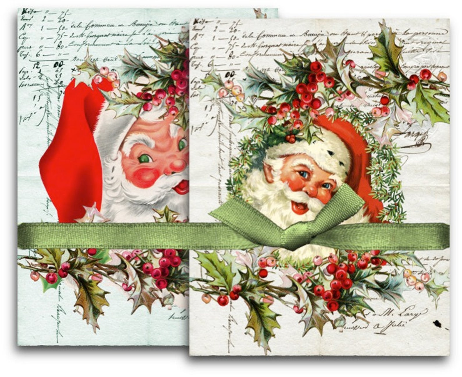 DIGITAL Christmas Digital Paper Download VBM1147 - Etsy