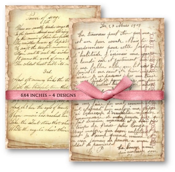 Old Letters Wallpaper