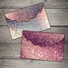 DIGITAL Printable Glitter Envelopes - Digital Collage Sheet Download ...