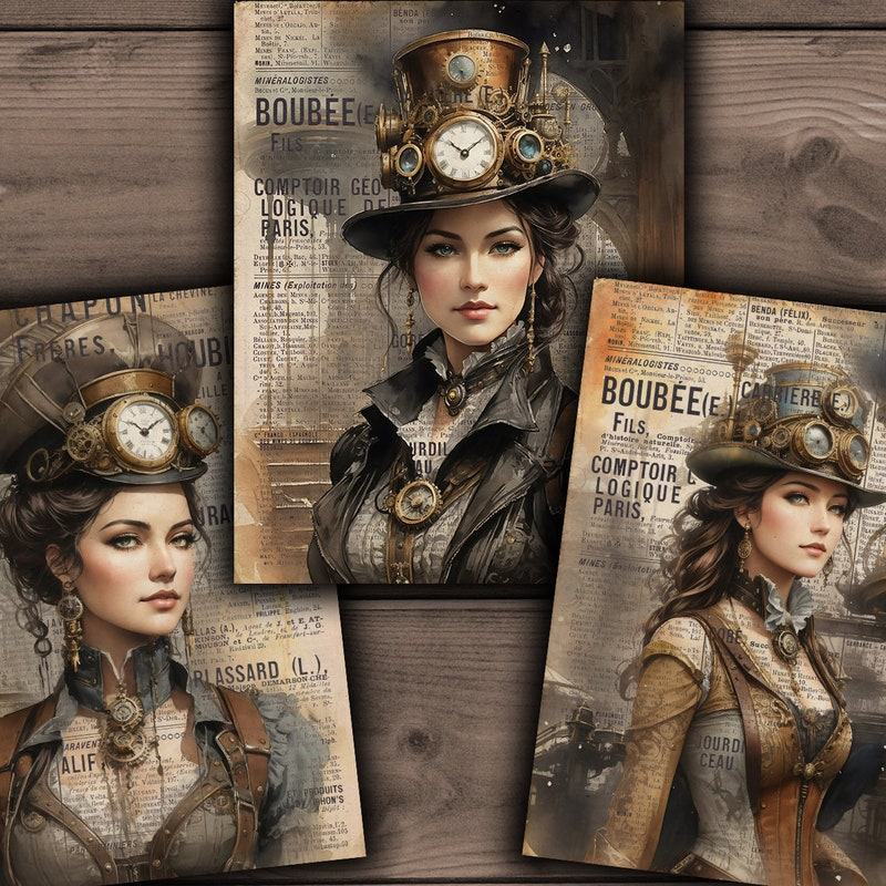 Steampunk Art - Etsy