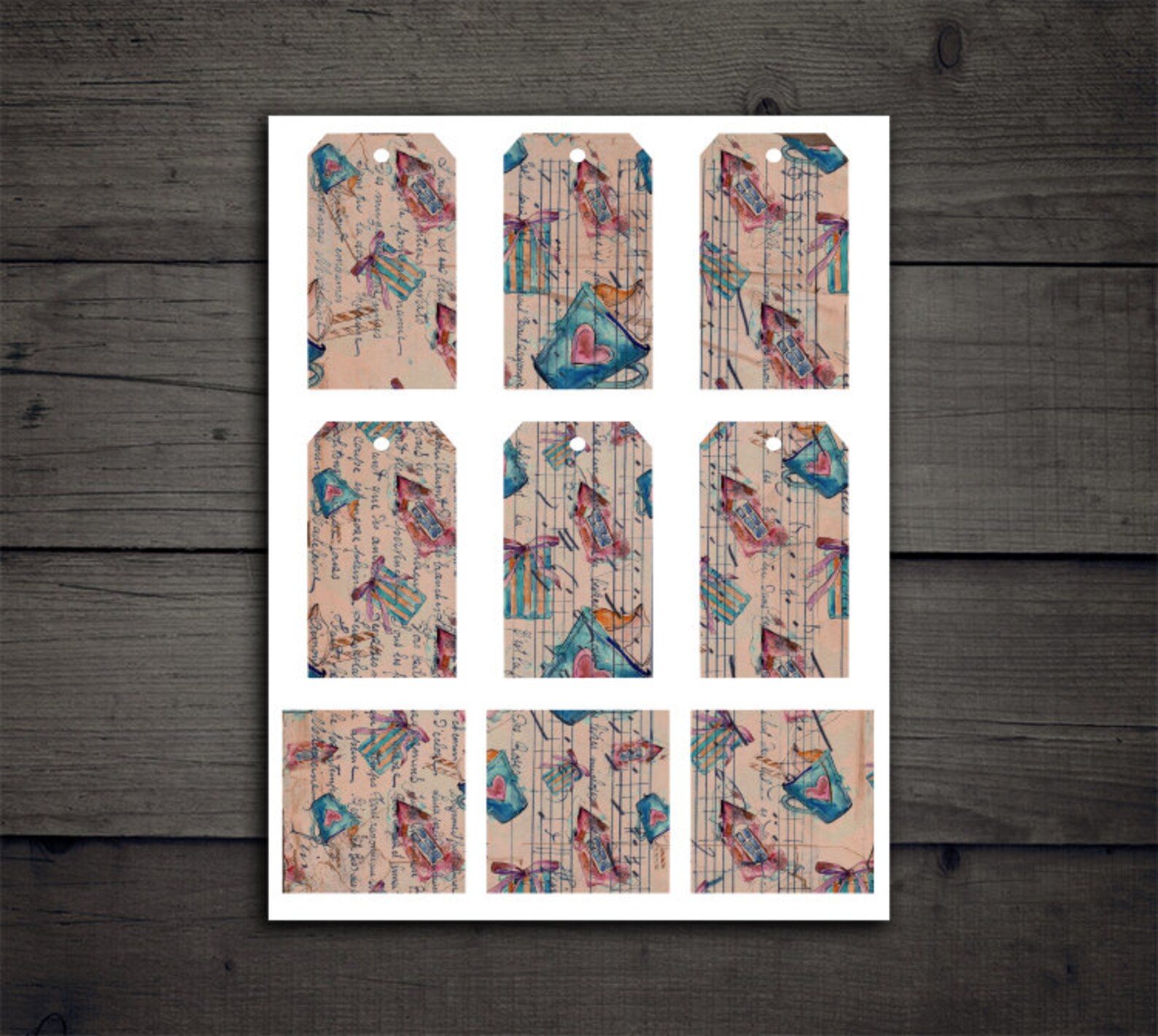 DIGITAL Christmas Hot Chocolate Junk Journal Kit Digital - Etsy