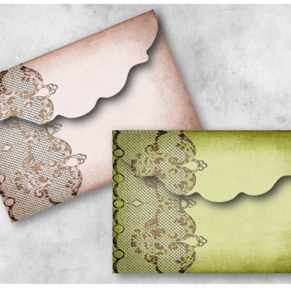 Lace Envelopes - Etsy