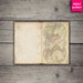 DIGITAL Vintage World Maps Printable Grunge Maps Grunge Travel Junk ...