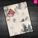 DIGITAL Christmas Papers Grunge Christmas Vintage Christmas Papers ...