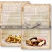 Cake Recipes Digital Collage Sheet: Vintage Printable (digital Download ...