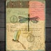 DIGITAL Vintage Dragonfly Ephemera - Digital Collage Sheet Download ...